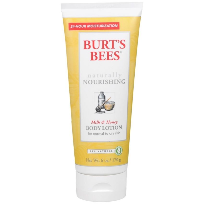 Burt’s Bees Naturally Nourishing Body Lotion Milk & Honey – 6 OZ ...