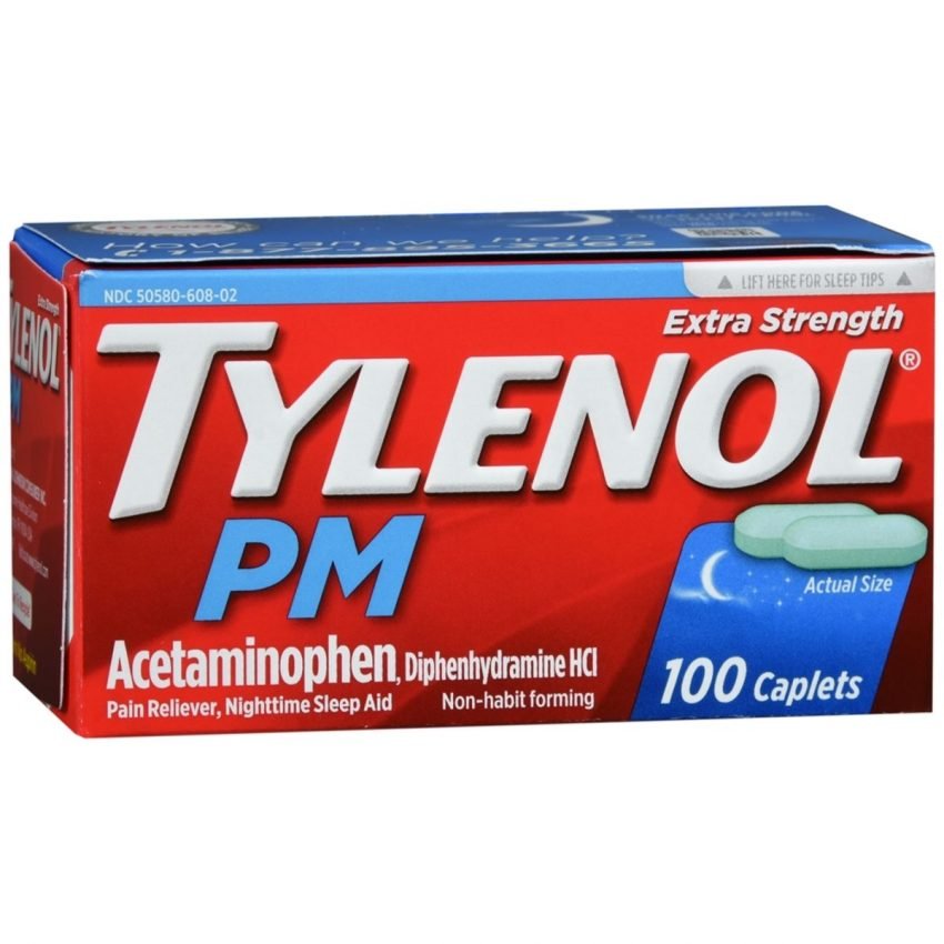 TYLENOL PM Caplets – 100 CP – Medcare | Wholesale company for beauty ...