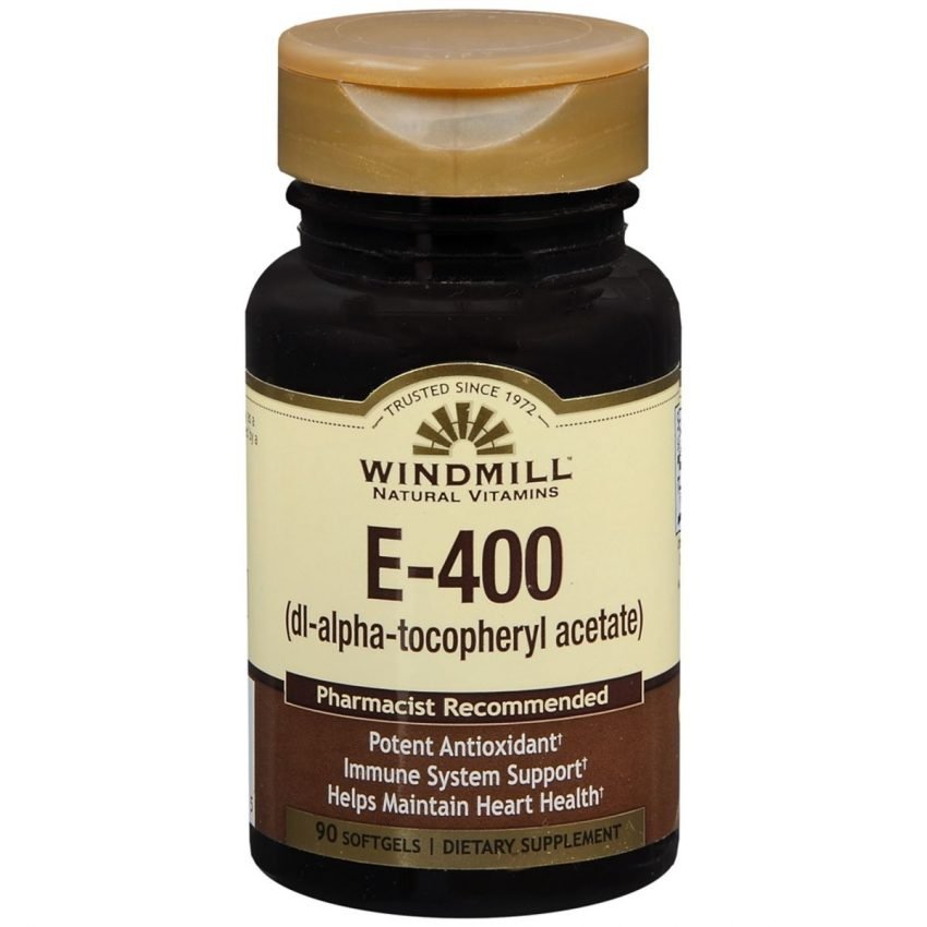 Windmill E-400 (dl-Alpha-Tocopheryl Acetate) Softgels – 90 CP – Medcare ... Windmill E-400 (dl-Alpha-Tocopheryl Acetate) Softgels – 90 CP – Medcare ...