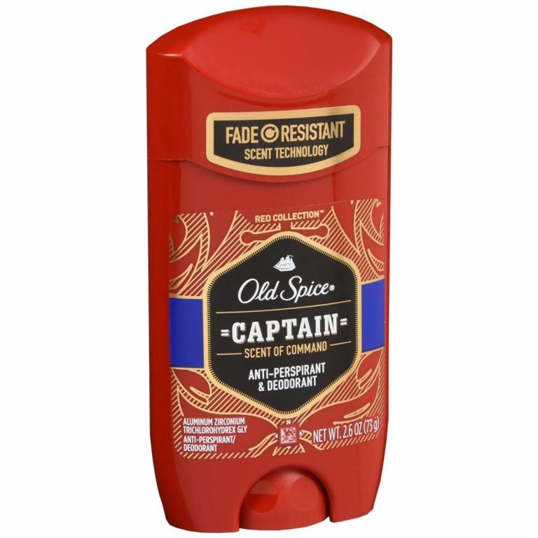 Old Spice Red Collection Anti-Perspirant & Deodorant Captain – 2.6 OZ ...