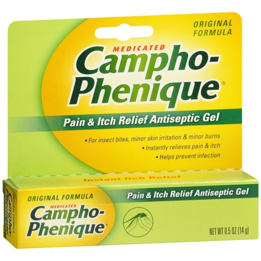 Campho-Phenique Pain & Itch Relief Antiseptic Gel Original Formula – 0. ...