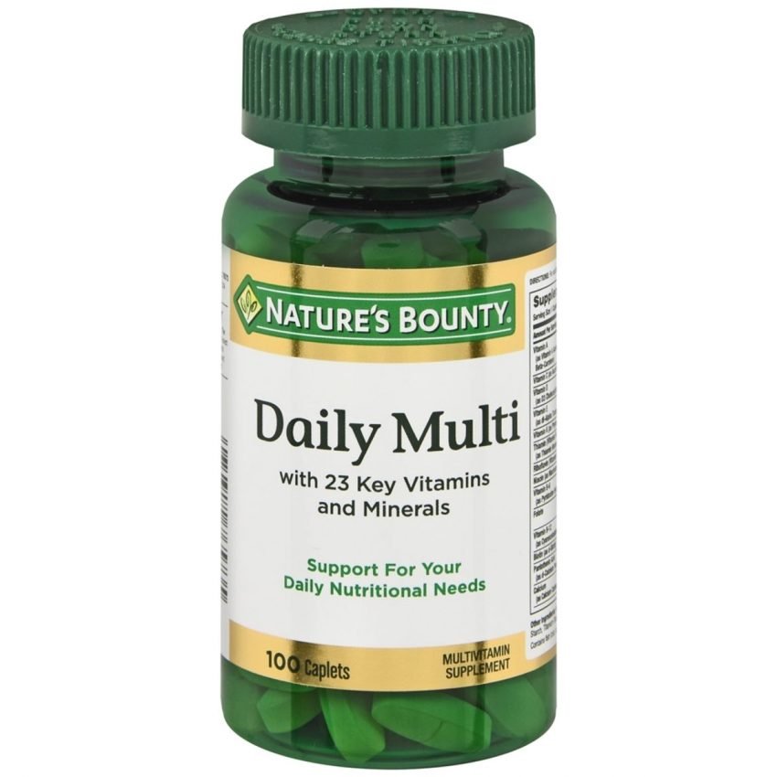 Nature’s Bounty Daily Multi Caplets – 100 CP – Medcare | Wholesale ...