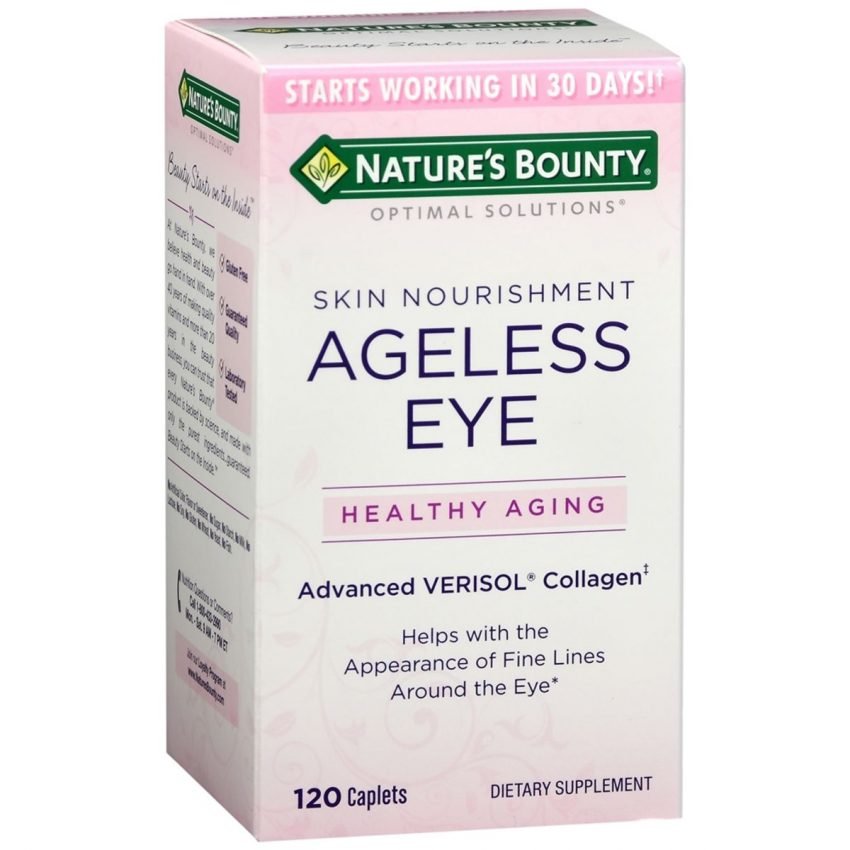 Natures Bounty Optimal Solutions Skin Nourishment Ageless Eye Dietary