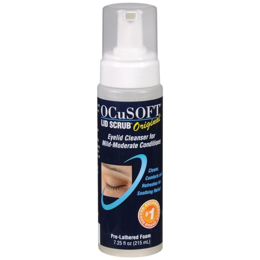 OCuSOFT Lid Scrub Original Foaming Eyelid Cleanser – 7.25 OZ – Medcare ...