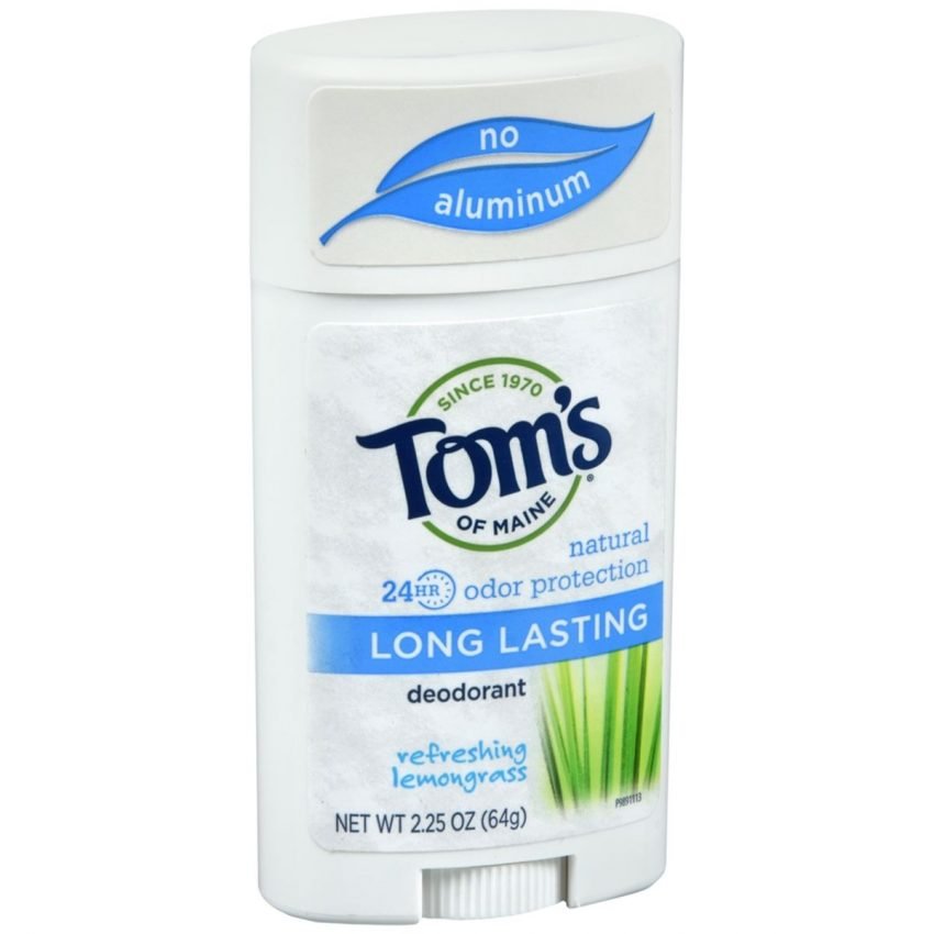 Tom’s of Maine Long-Lasting Deodorant Refreshing Lemongrass – 2.25 OZ ...