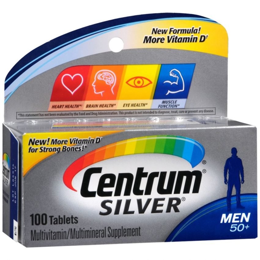 Centrum Silver Men 50+, Multivitamin, Tablets – Medcare | Wholesale ...