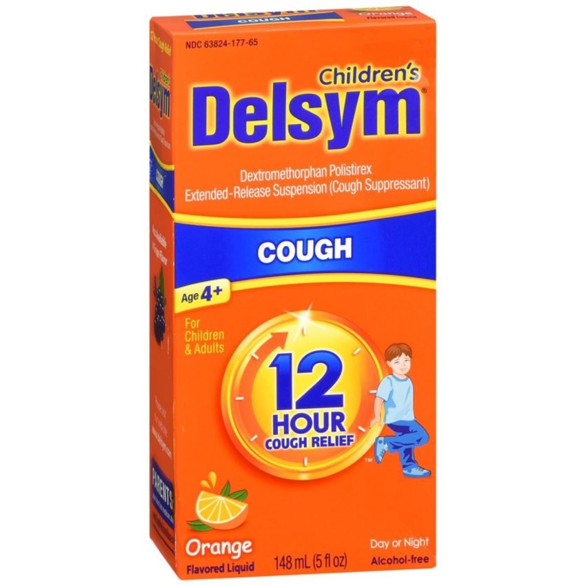 Delsym 12 Hour Cough Relief Liquid Orange Flavored 5 OZ – Medcare ...