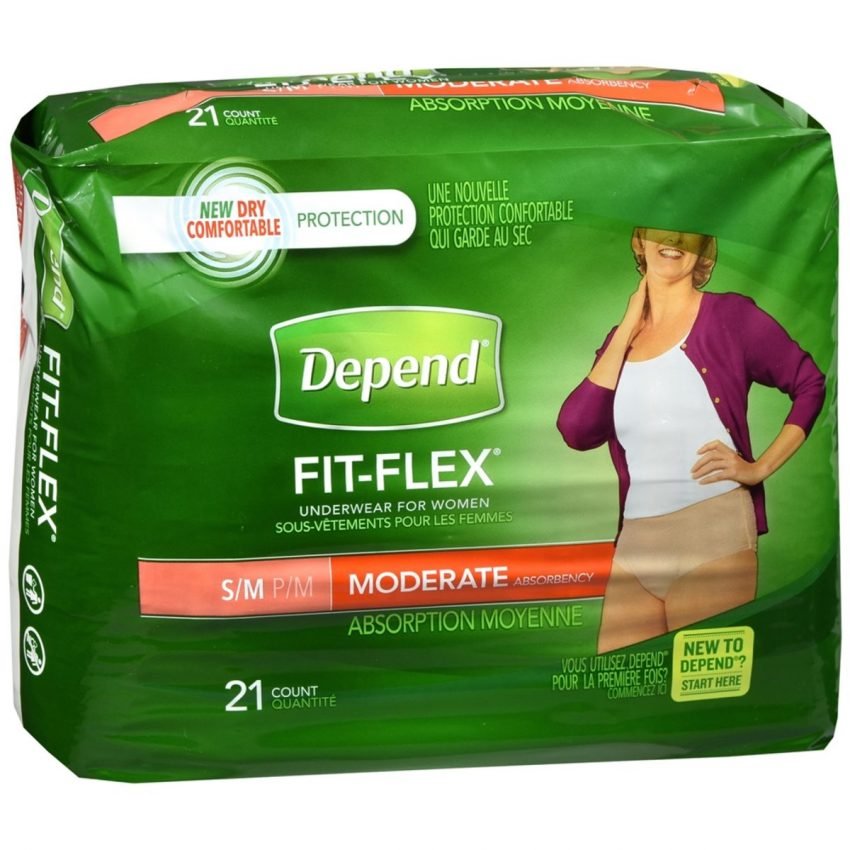 DEPEND UNDERWEAR MODERATE ABS SM/MED FOR WOMEN 21 – Medcare | Wholesale ...