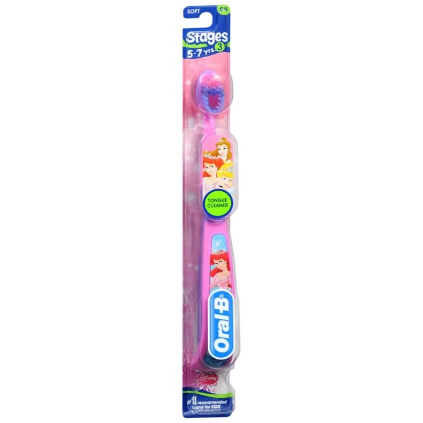Oral-B Pro-Health Stages Disney Princess Manual Kid’s Toothbrush ...